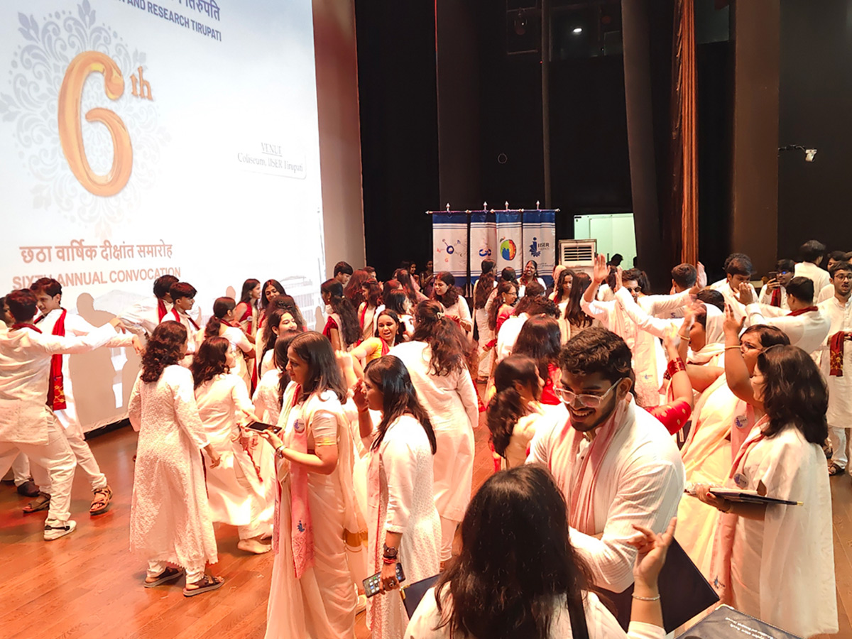 తిరుపతి : అట్టహాసంగా (ఐఐఎస్‌ఈఆర్‌) స్నాతకోత్సవ వేడుక (ఫొటోలు) | IISER Tirupati Convocation Day ...